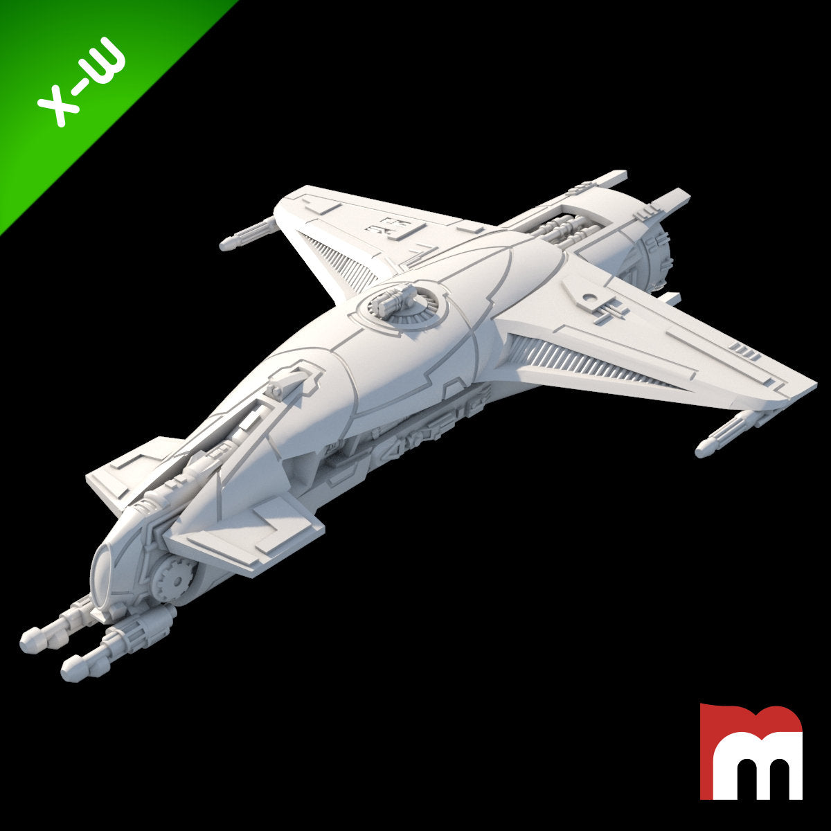 (XW) Krayt Gunship - Mel Miniatures - Miniatures by Only-Games.co