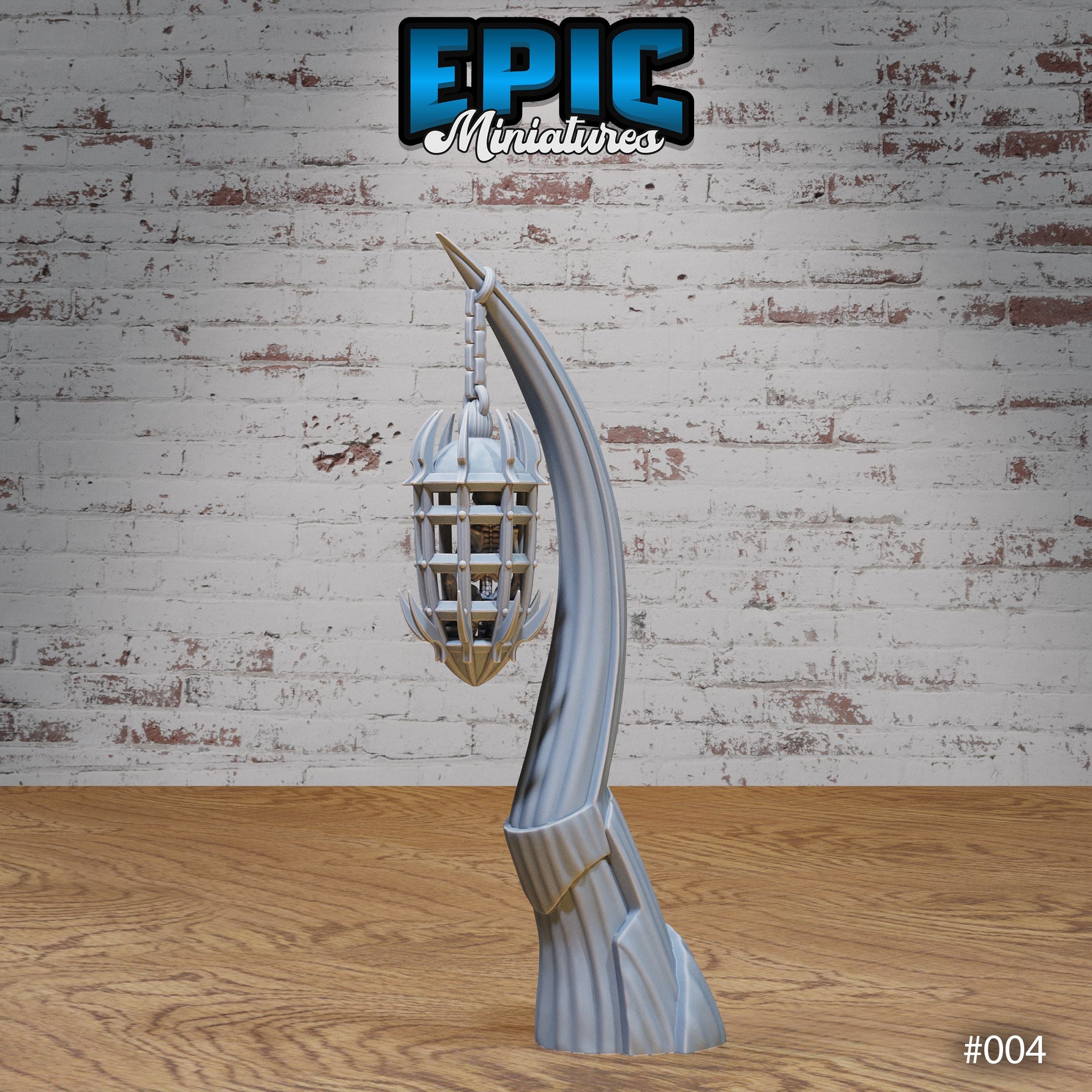 Dark Elf Siege Camp Spike with Heretic V3 - Epic Miniatures ...