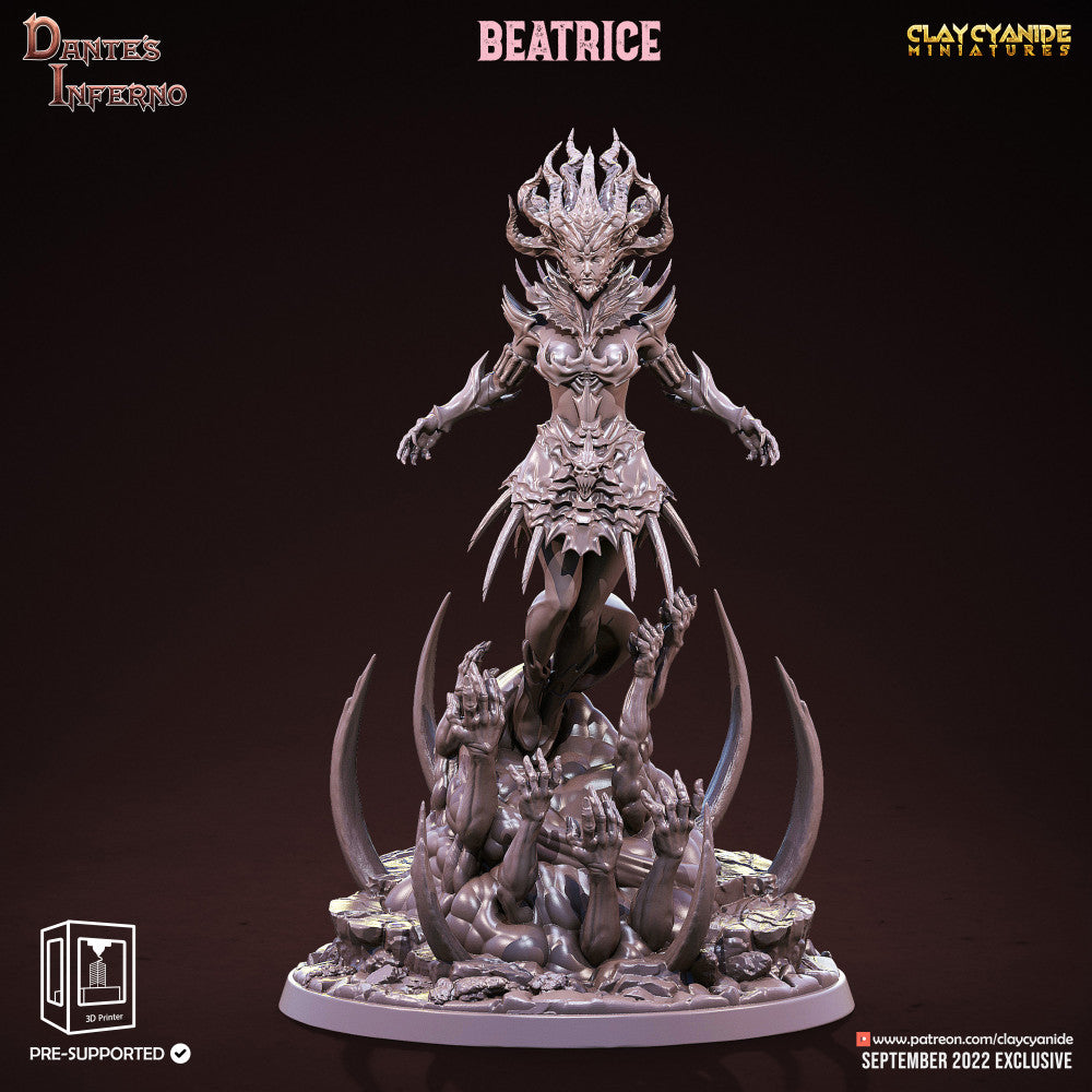 Beatrice - Clay Cyanide Miniatures - Miniatures by Only-Games.co