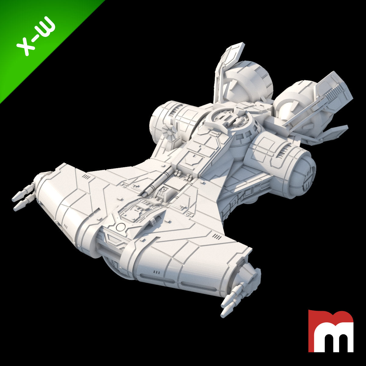 (XW) Defender Class Corvette - Mel Miniatures - Miniatures by Only-Games.co