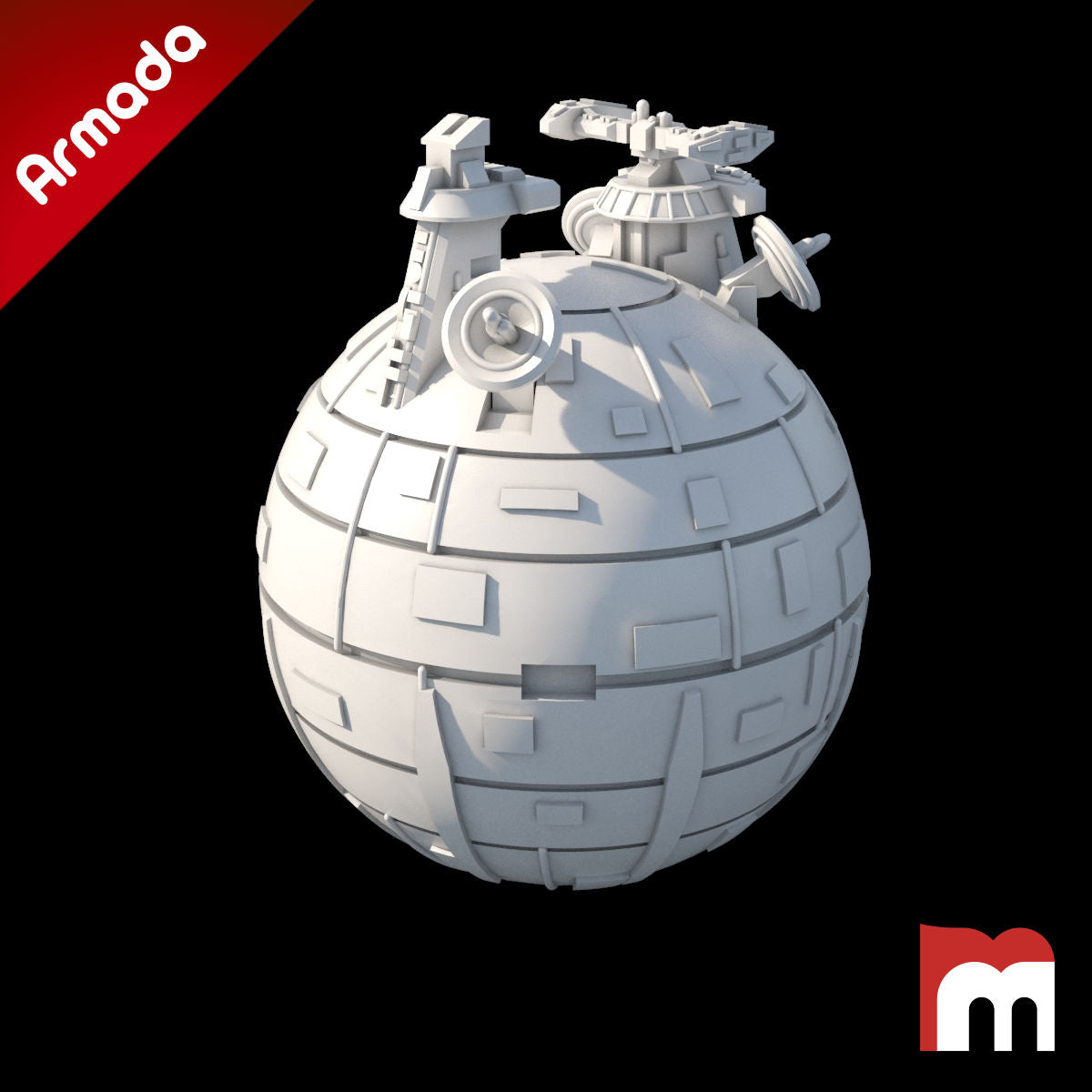 (Armada) Lucrehulk Core Ship (Flying) - Mel Miniatures - Miniatures by ...