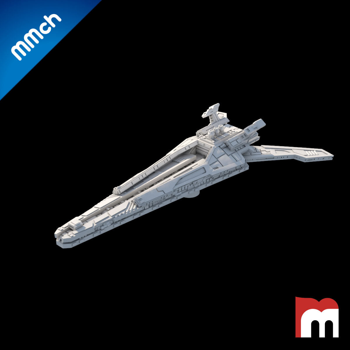 (MMch) Terminus Destroyer - Mel Miniatures - Miniatures by Only-Games.co