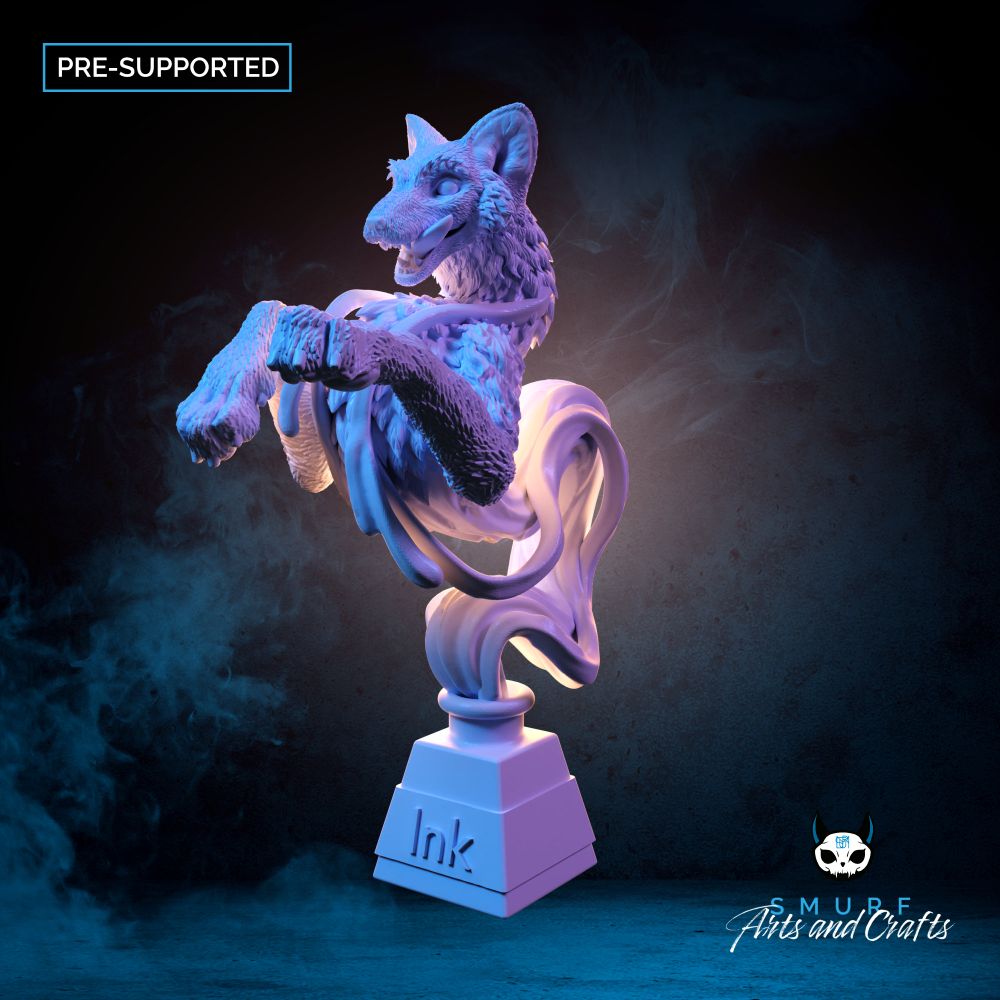 Ink Fox - Smurf Arts and Crafts - Miniatures by Only-Games.co