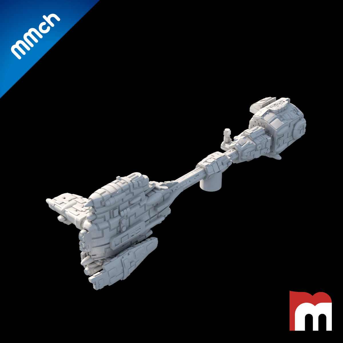 (MMch) Nebulon C Escort Frigate Variant 2 - Mel Miniatures - Miniatures ...