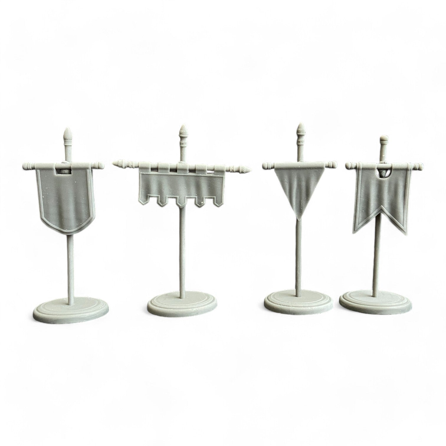 Castle Banners v.5 - Tiny Furniture - Miniatures by Only-Games.co