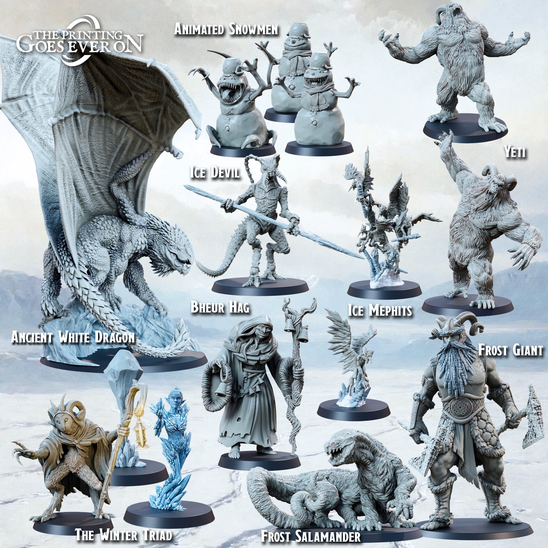 Frostbound Fate - Creature Bundle - The Printing Goes Ever On ...