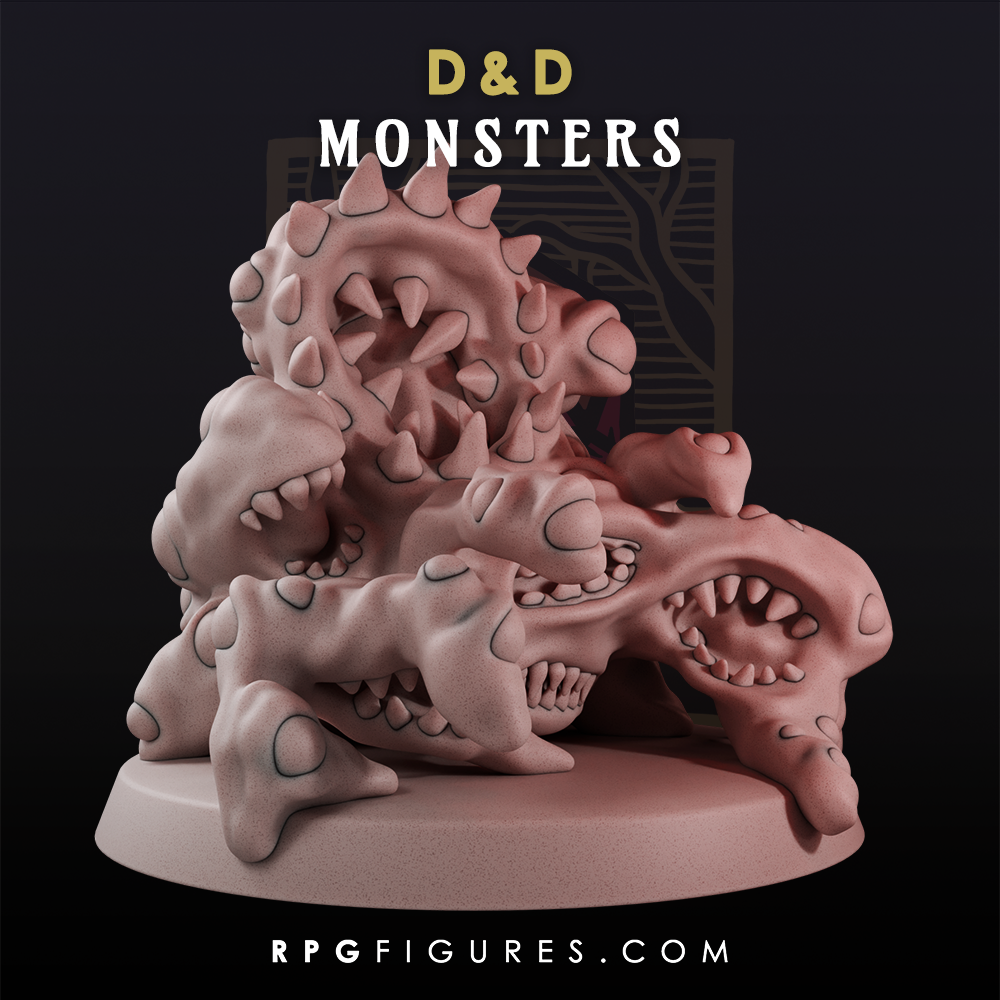 D&D Monsters - Gibbering Mouther - RPG Figures - Miniatures by Only ...