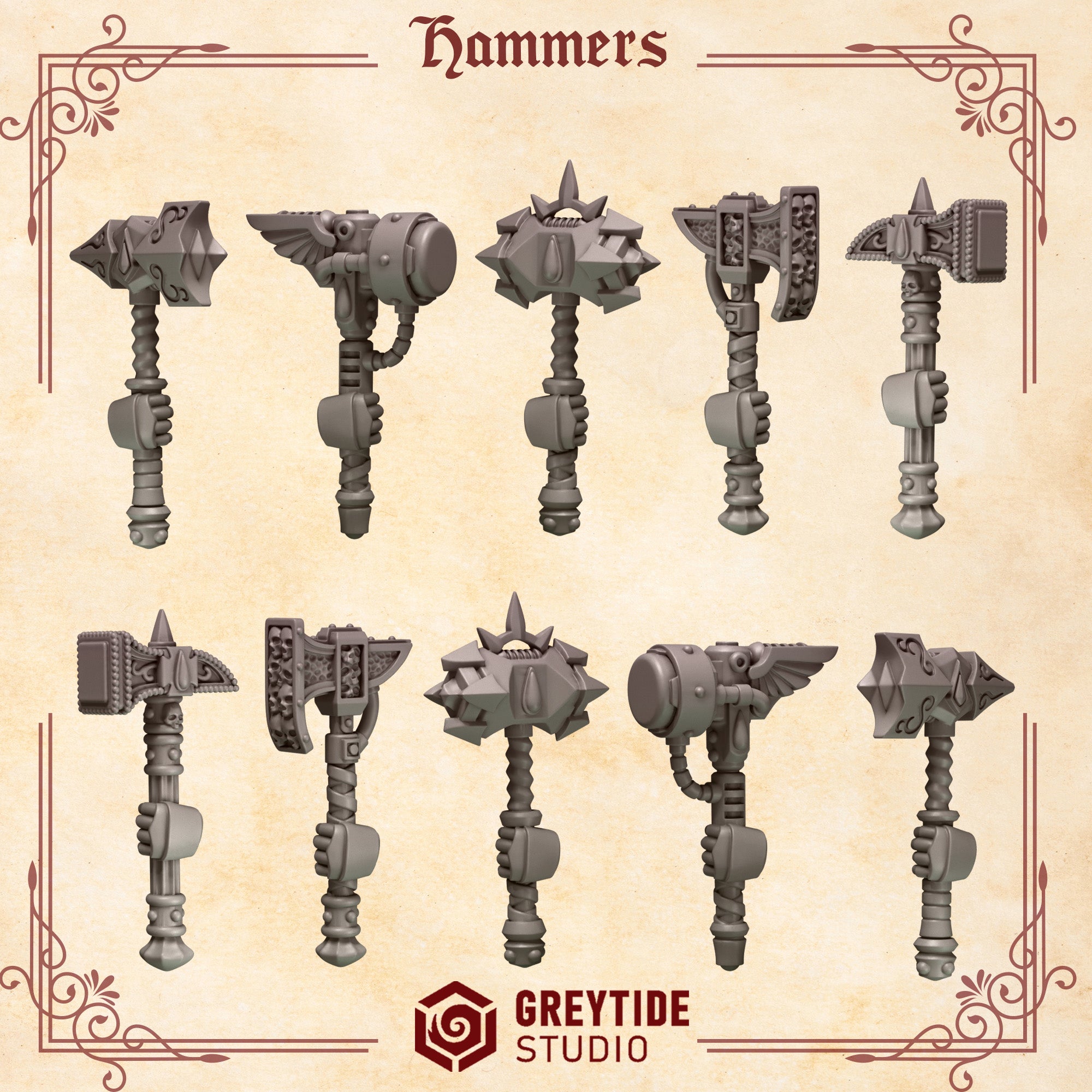 Hammers CL - Greytide Studio - Miniatures by Only-Games.co