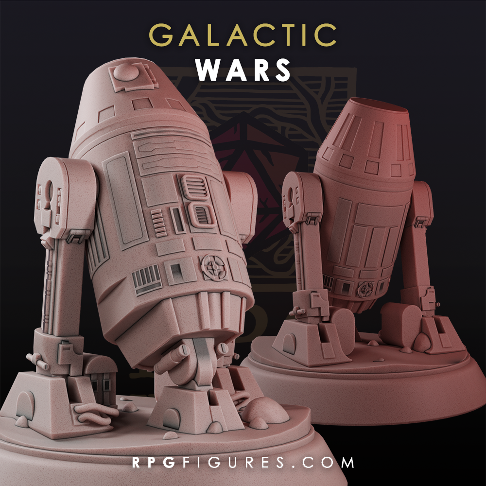 Galactic Wars | RZ-0 Nav Mech - RPG Figures - Miniatures by Only-Games.co