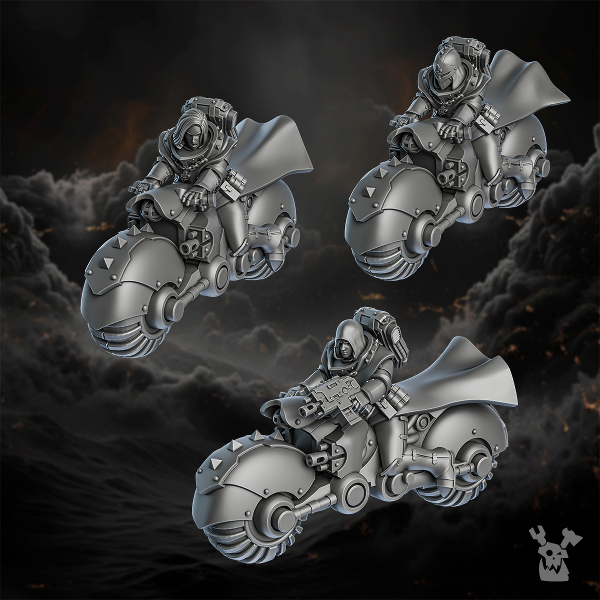 Order of Repentance Biker Sisters Squad - DakkaDakka.Store - Miniatures ...