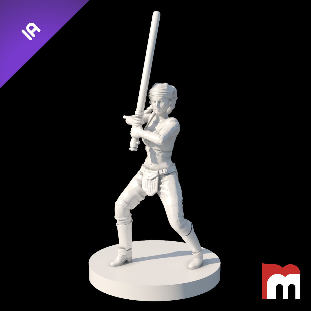 (IA) Aayla Secura - Mel Miniatures - Miniatures by Only-Games.co