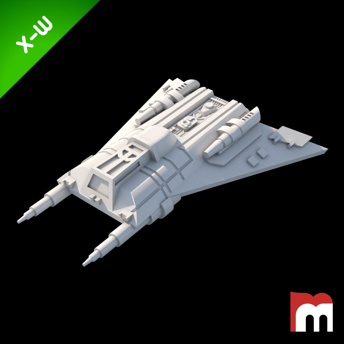 (XW) I-7 Howlrunner - Mel Miniatures - Miniatures by Only-Games.co