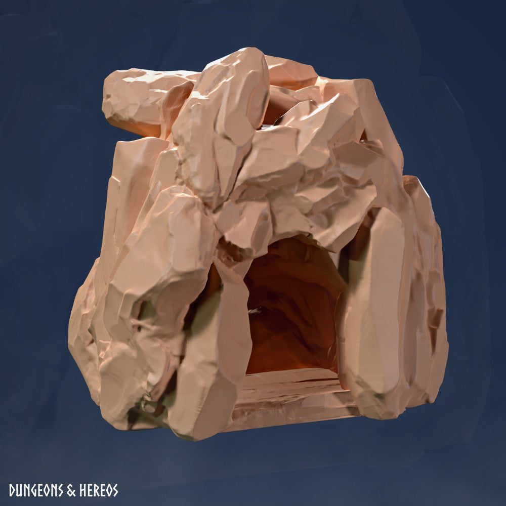 Cave Entrance - Cave Entrance - Crypt Entrance - Caves - Dungeon ...