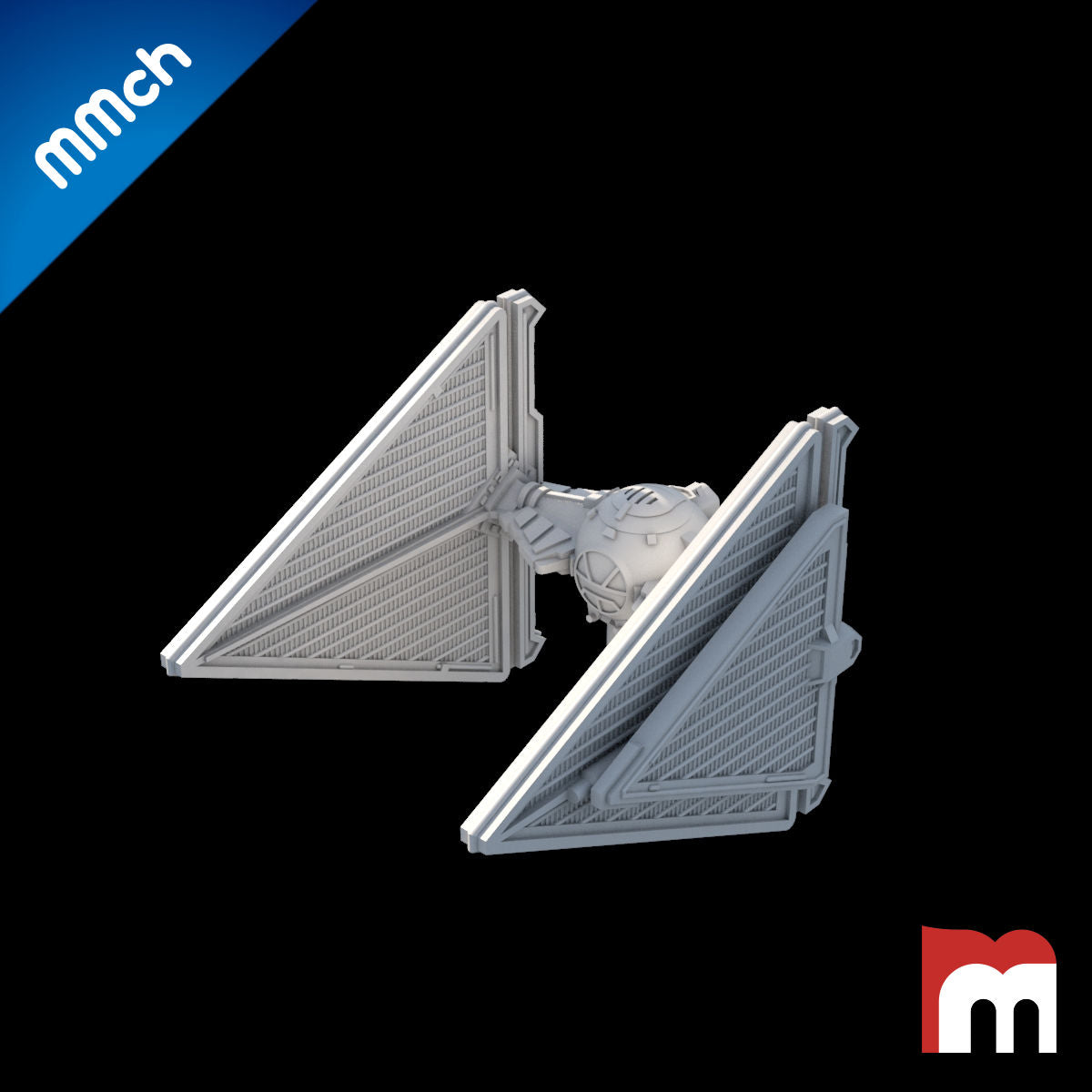 (MMch) TIE Dagger - Mel Miniatures - Miniatures by Only-Games.co