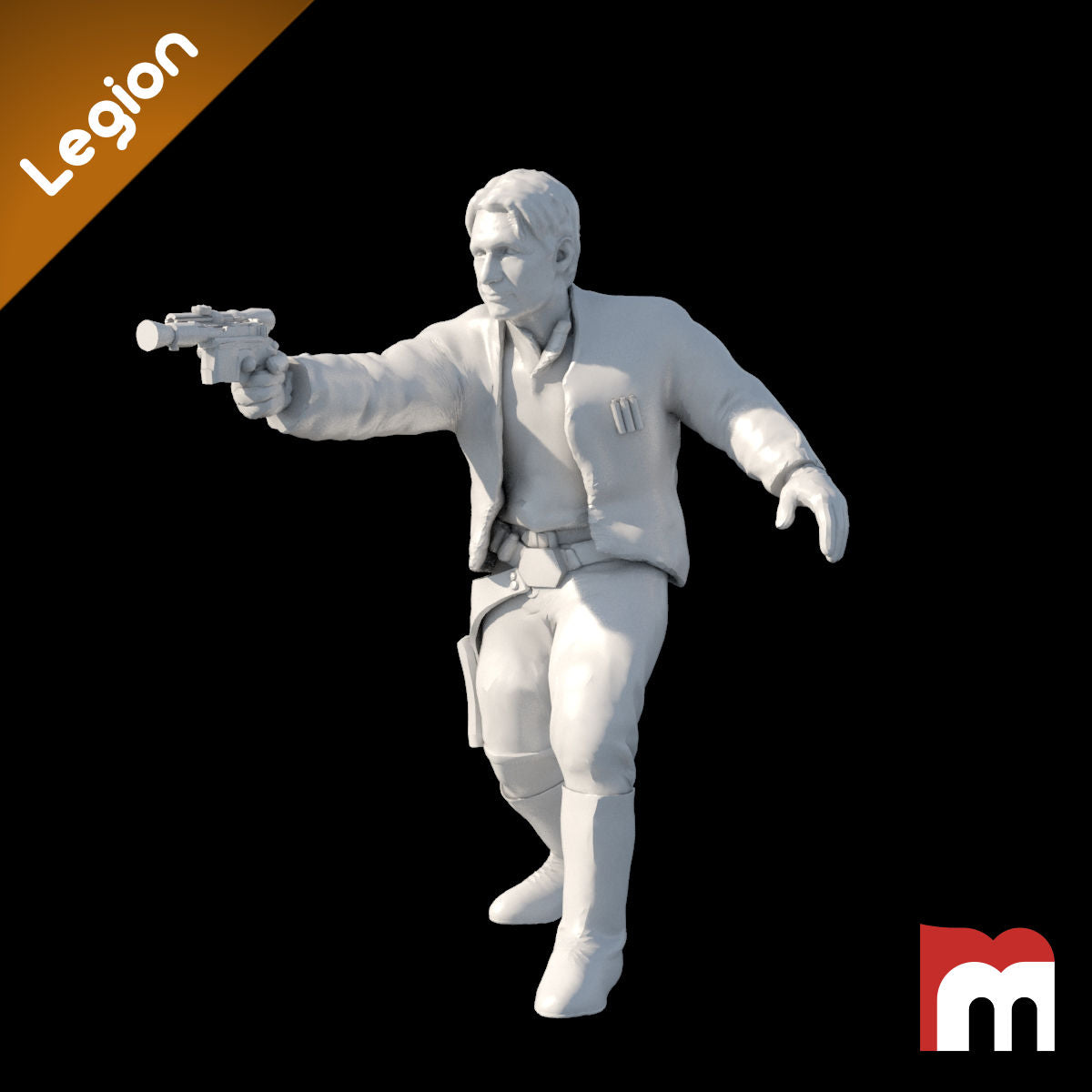 (Legion) Han Solo (Father) - Mel Miniatures - Miniatures by Only-Games.co