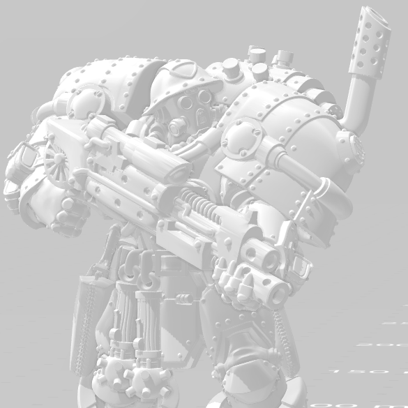 Goliath Trooper Variant 1 (Microwave Gun) - Shattered Forge Miniatures ...