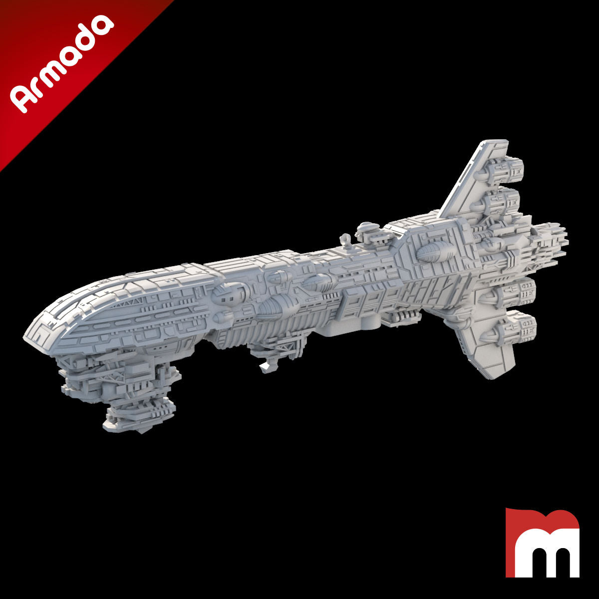 (Armada) Assault Frigate Mk I Type III - Mel Miniatures - Miniatures by ...