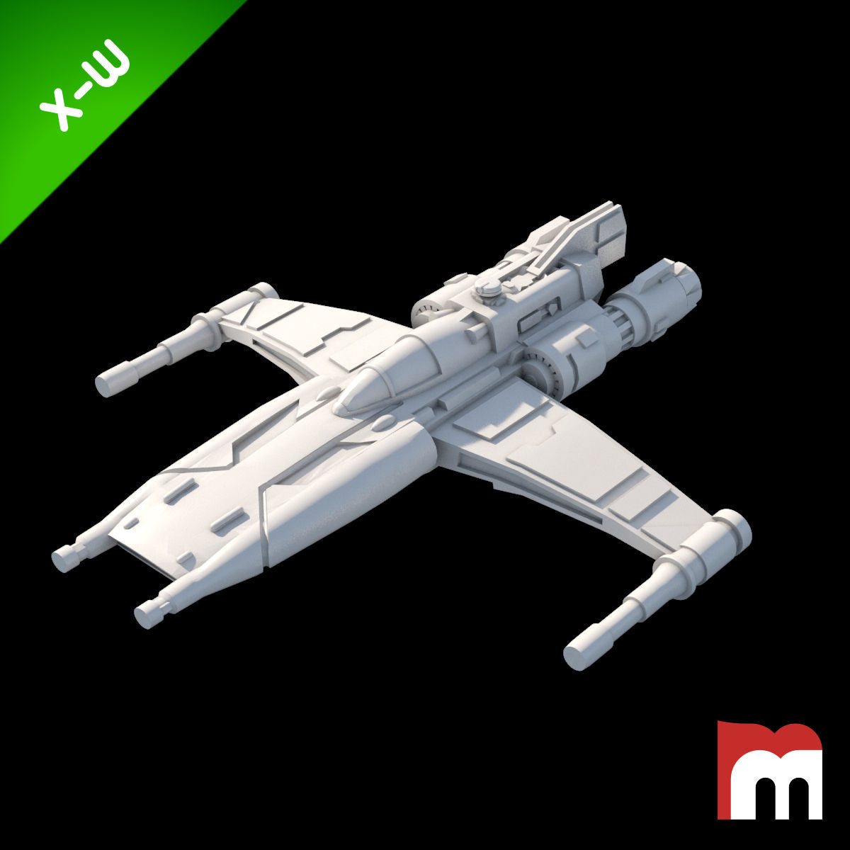 (XW) Red Ace - Mel Miniatures - Miniatures by Only-Games.co