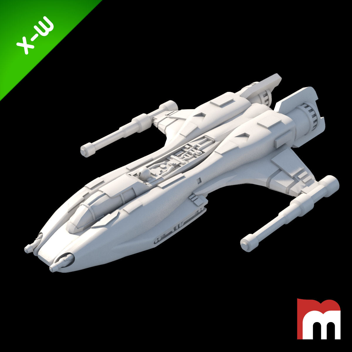 (XW) Blue Ace - Mel Miniatures - Miniatures by Only-Games.co