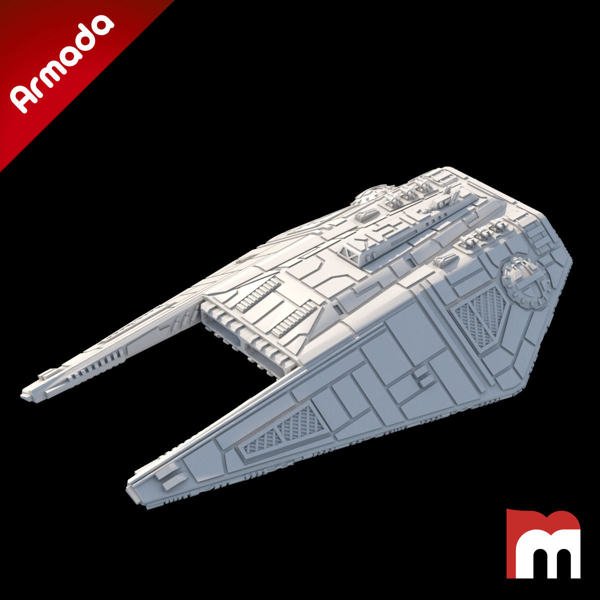 (Armada) Liberator Cruiser - Mel Miniatures - Miniatures by Only-Games.co