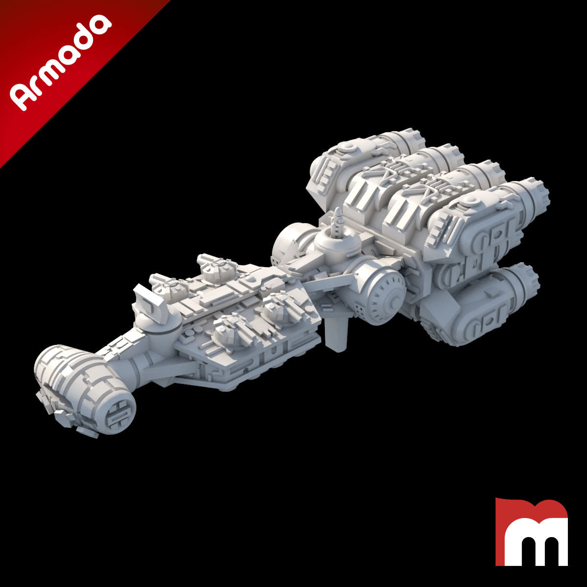 (Armada) CR-80 Corvette - Mel Miniatures - Miniatures by Only-Games.co