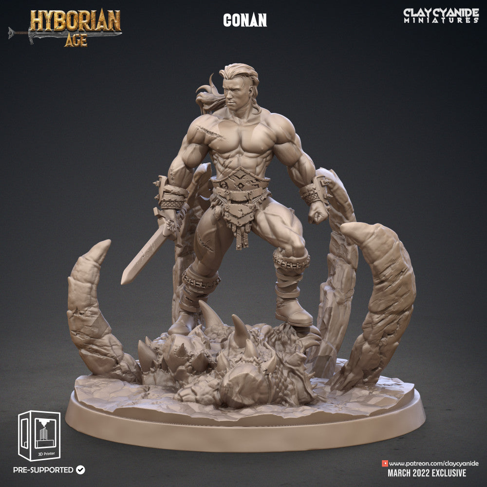 Conan - Clay Cyanide Miniatures - Miniatures by Only-Games.co
