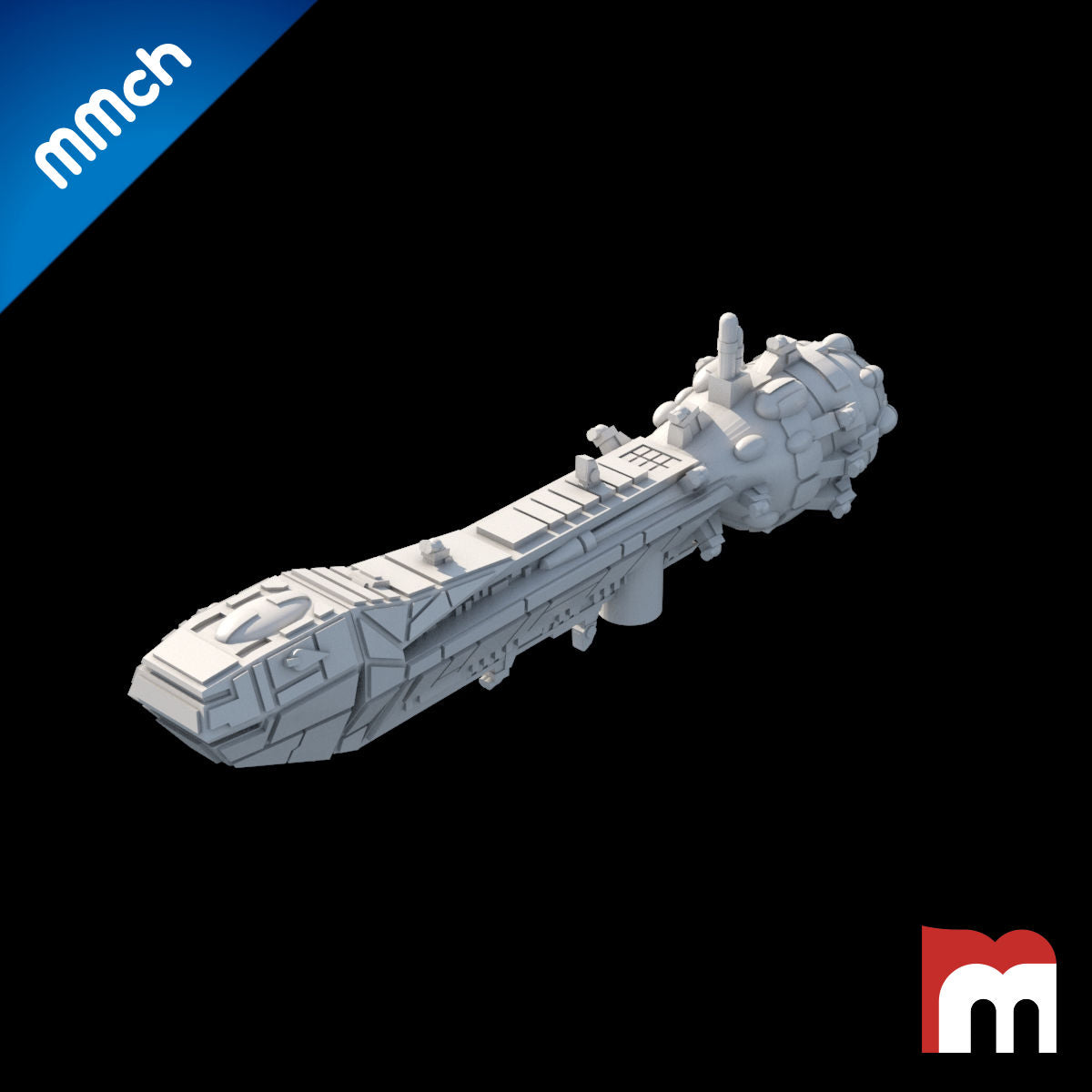 (MMch) Lancer Frigate - Mel Miniatures - Miniatures by Only-Games.co