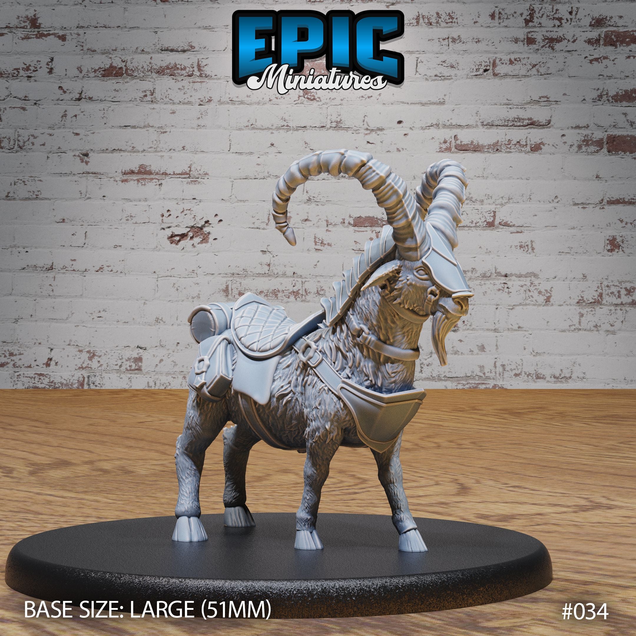 Goat Mount - Epic Miniatures - Miniatures by Only-Games.co