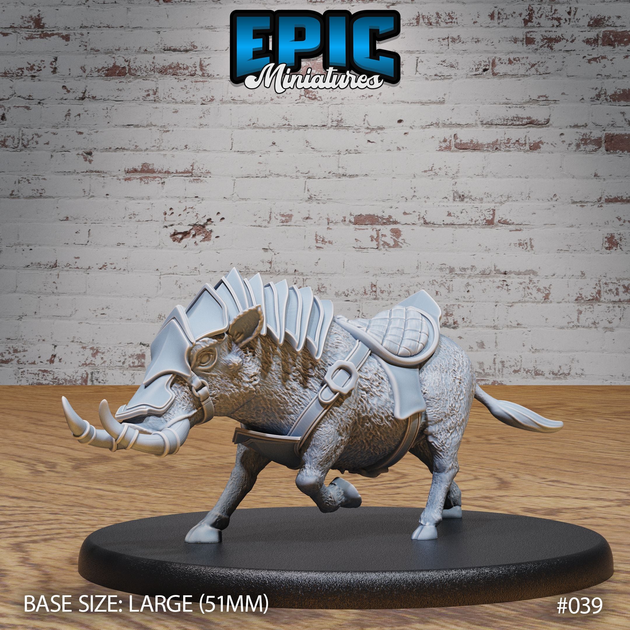 Warthog Mount Running - Epic Miniatures - Miniatures by Only-Games.co