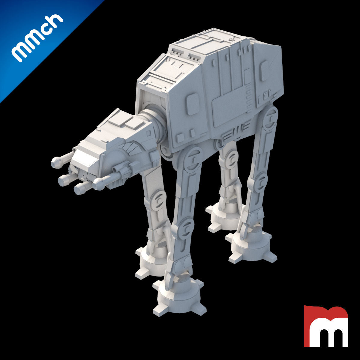 (MMch) AT-AT - Mel Miniatures - Miniatures by Only-Games.co
