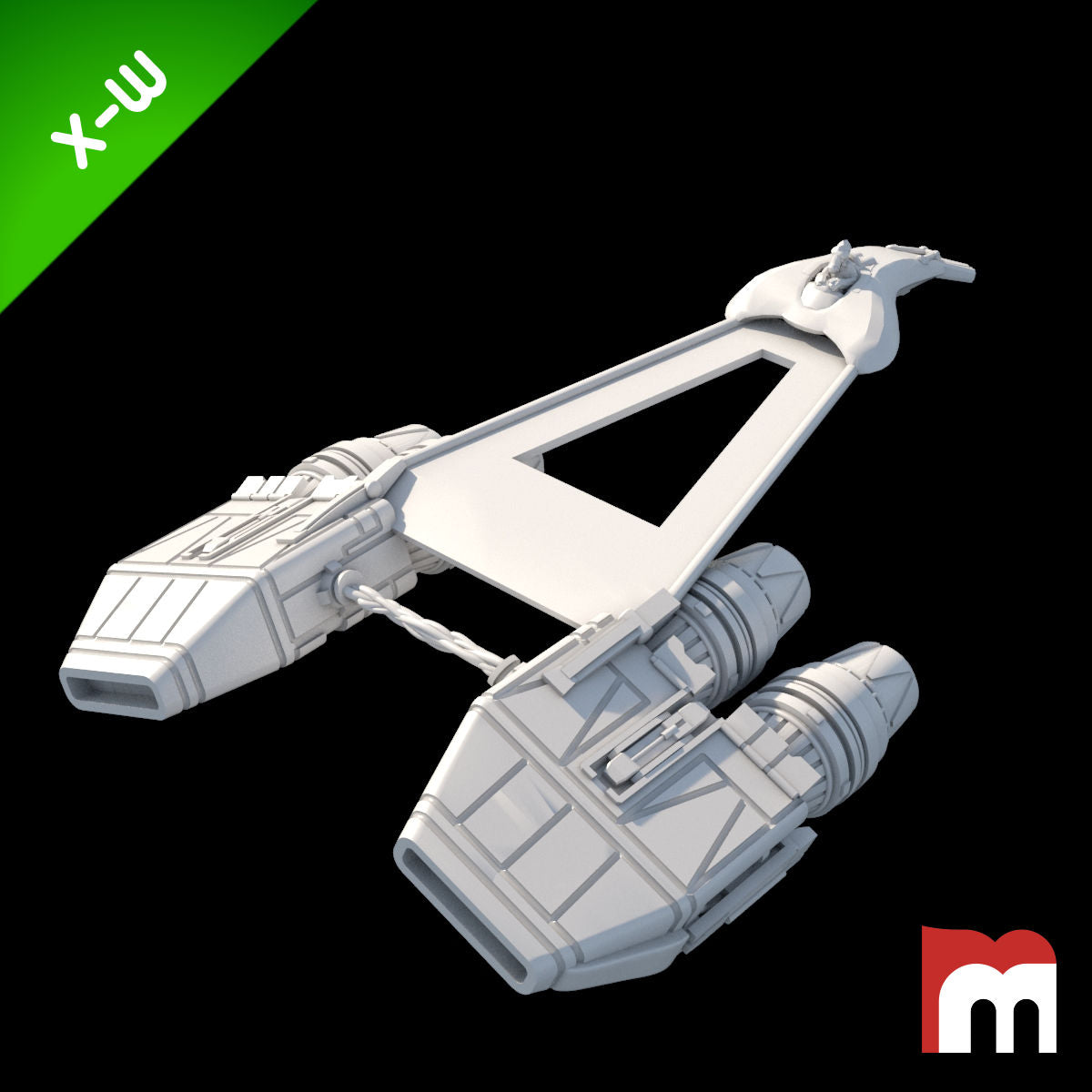 (XW) Podracer Aldar Beedo - Mel Miniatures - Miniatures by Only-Games.co