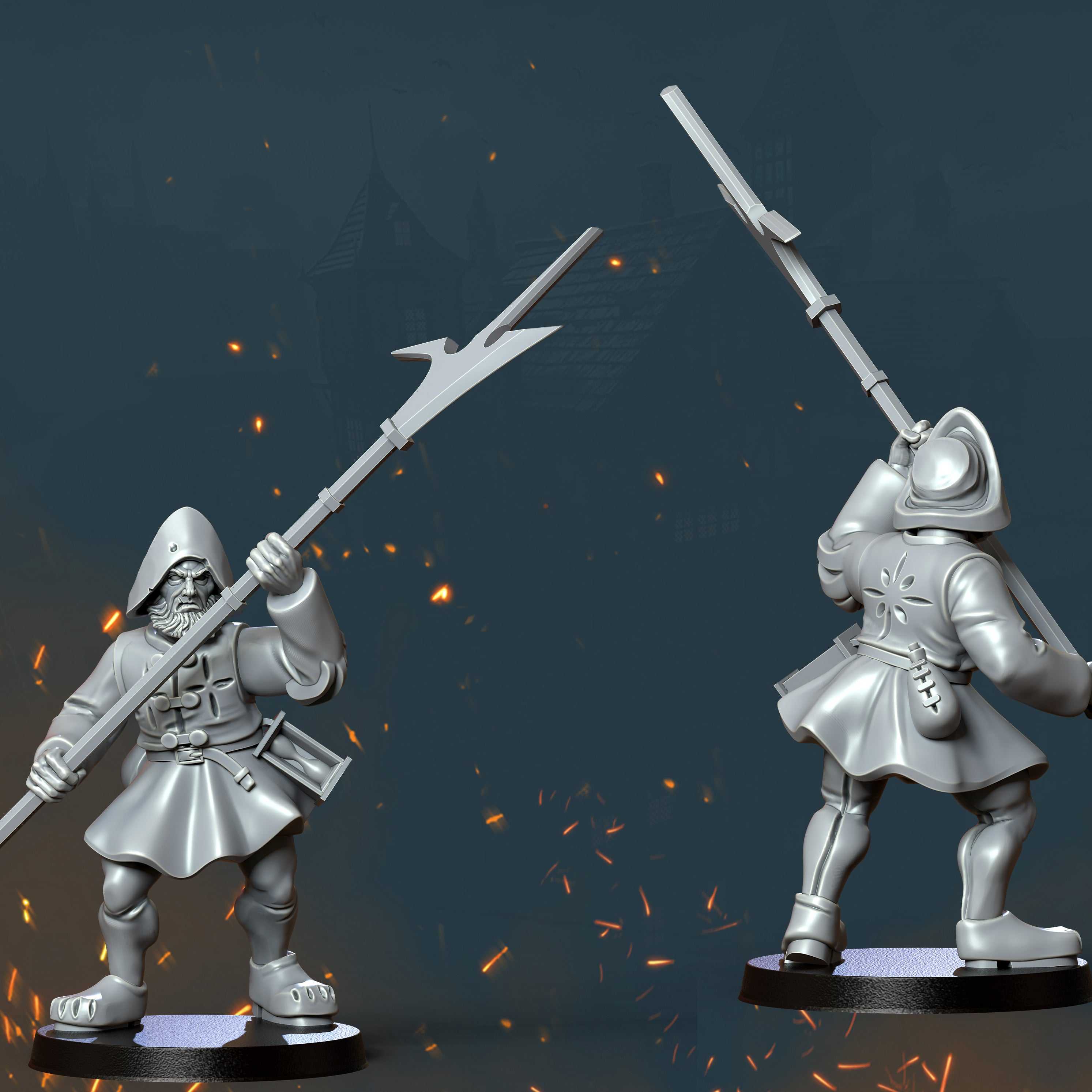 Marienburg halberdier - Magori Miniatures - Miniatures by Only-Games.co