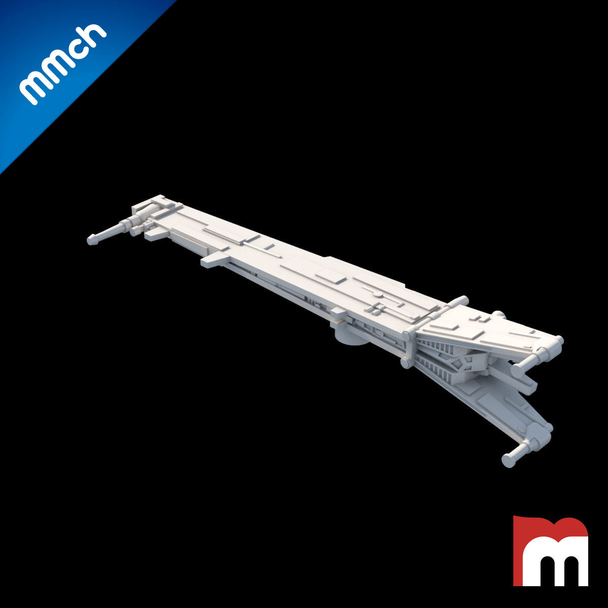 (MMch) Razor Assault Ship - Mel Miniatures - Miniatures by Only-Games.co
