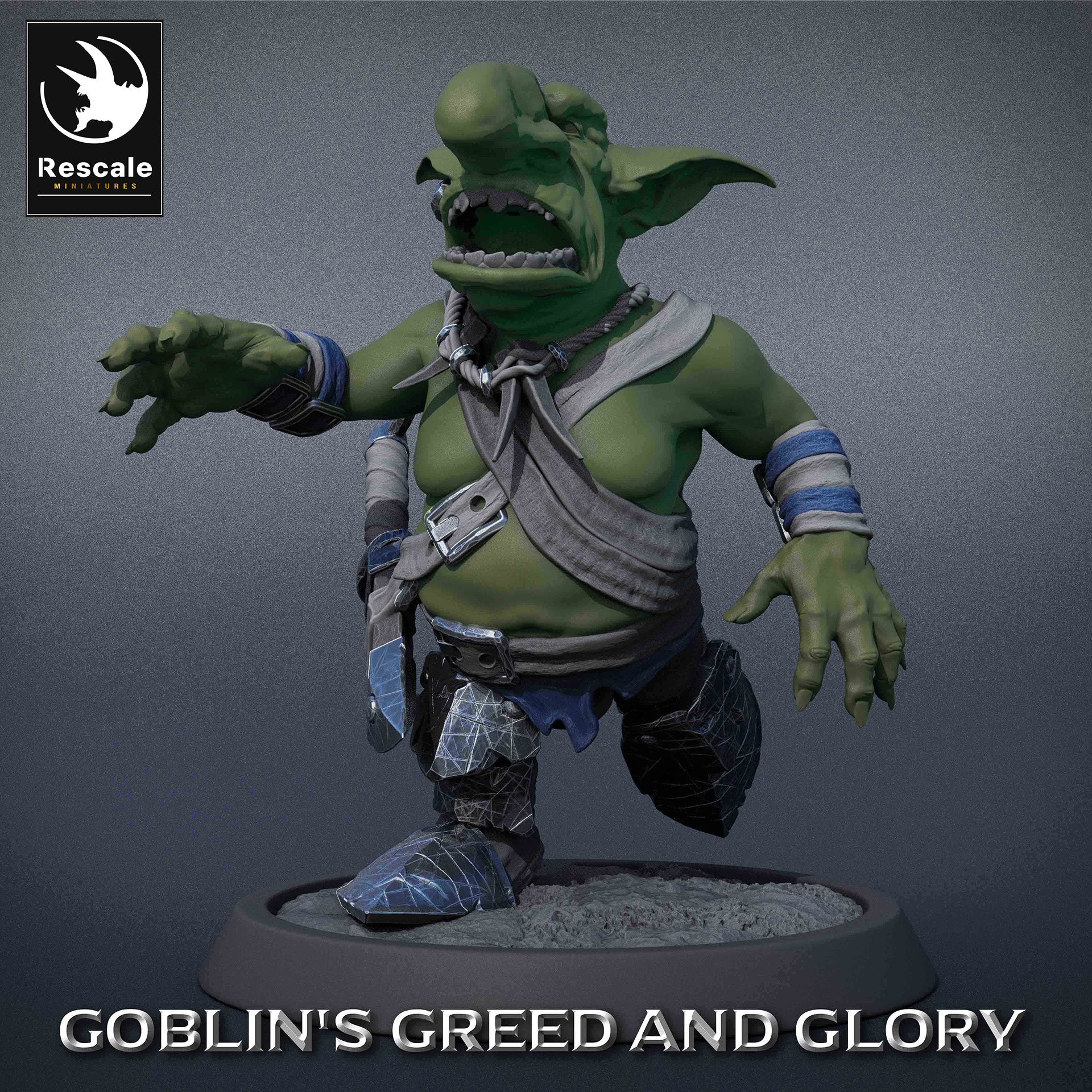 Goblin Basic Run - Lord of the Print - Miniatures by Only-Games.co