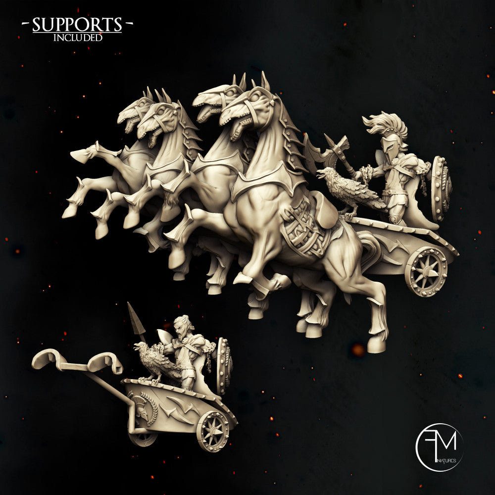 Ares Chariot - Spartan Warriors - Francesca Musumeci - Miniatures by ...