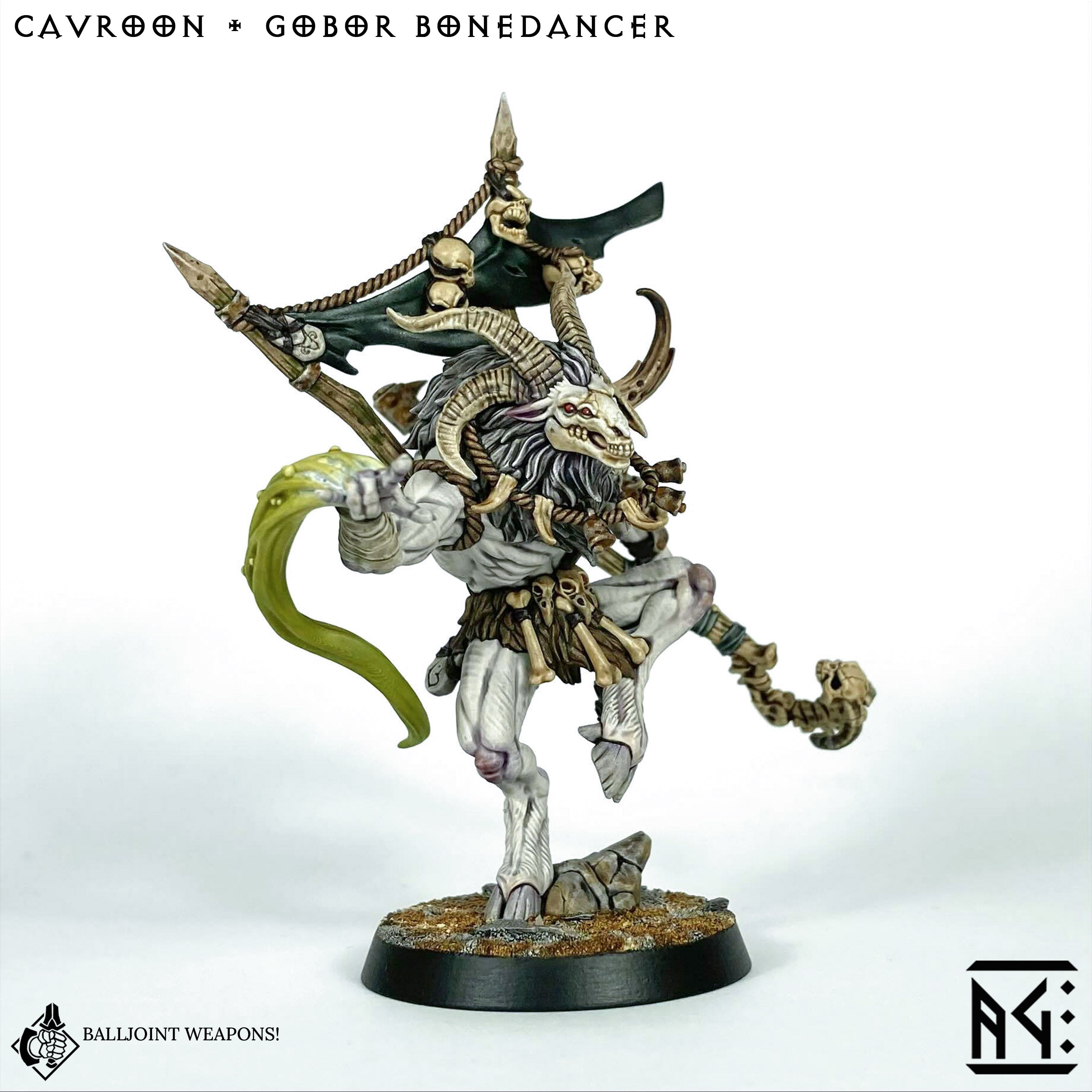 Cavroon - Gobor Bonedancer (Rise of the Beastmen) - ArtisanGuild ...