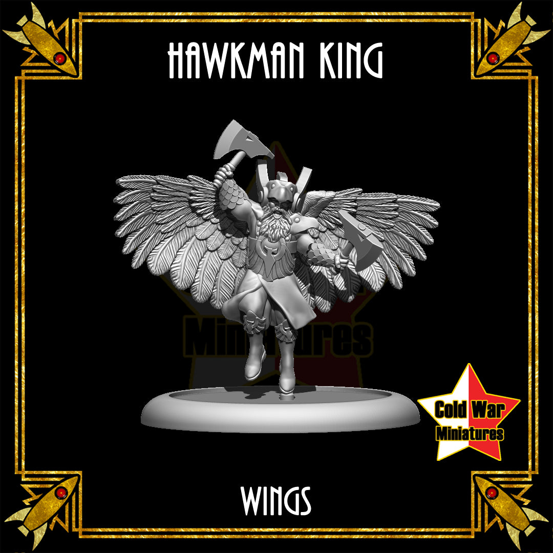 King of the Hawkmen (wings) - Cold War Miniatures - Miniatures by Only ...