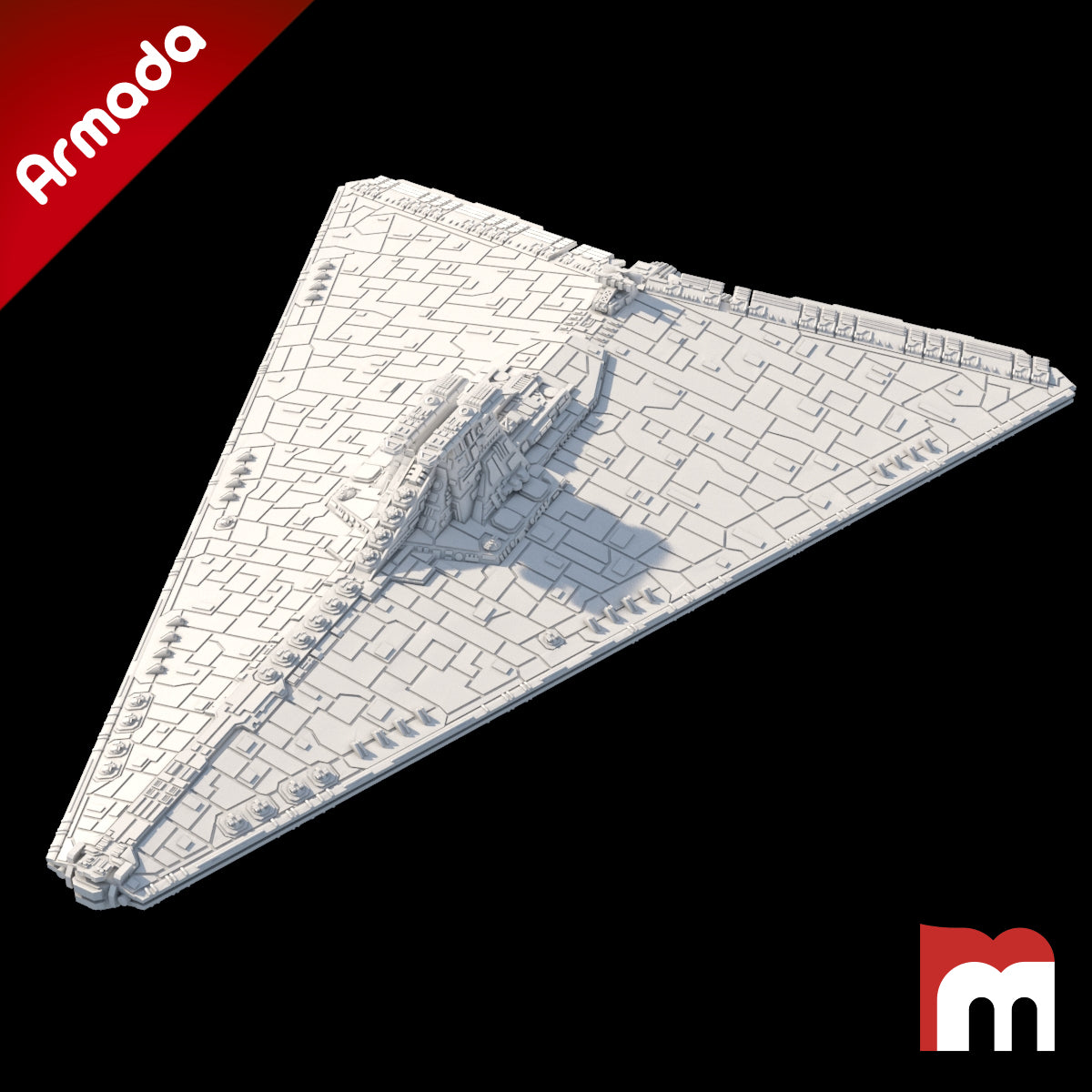 (Armada) Secutor Star Destroyer Huge - Mel Miniatures - Miniatures by ...