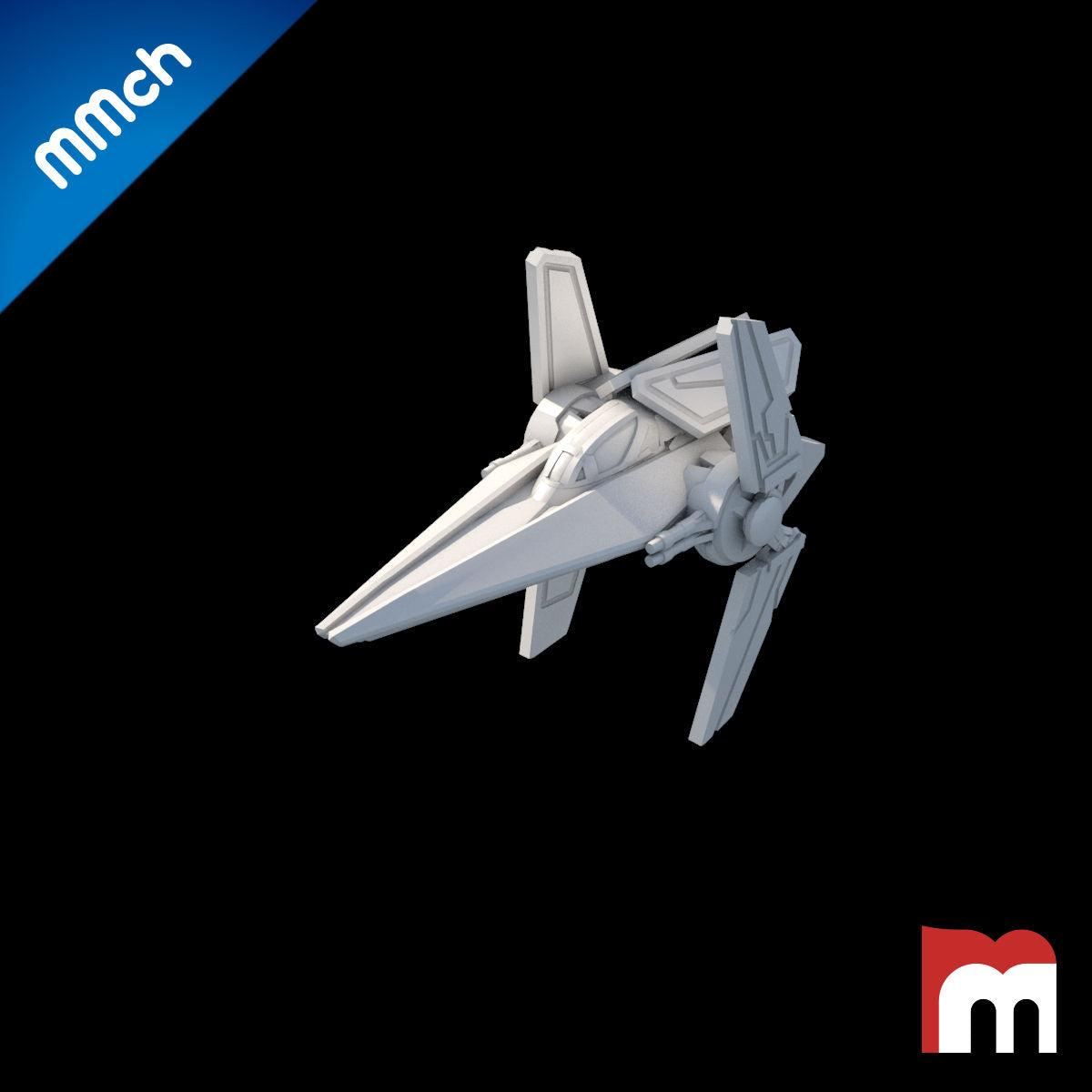 (MMch) V-Wing - Mel Miniatures - Miniatures by Only-Games.co