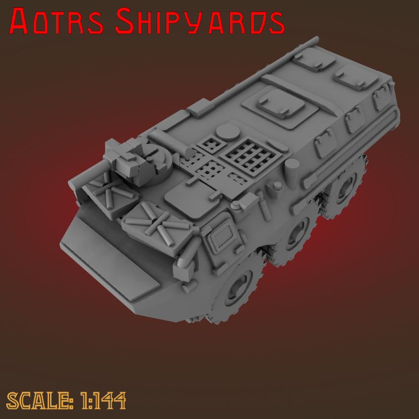 MG144-F02A VAB 6x6 VTT - Aotrs Shipyards - Miniatures by Only-Games.co