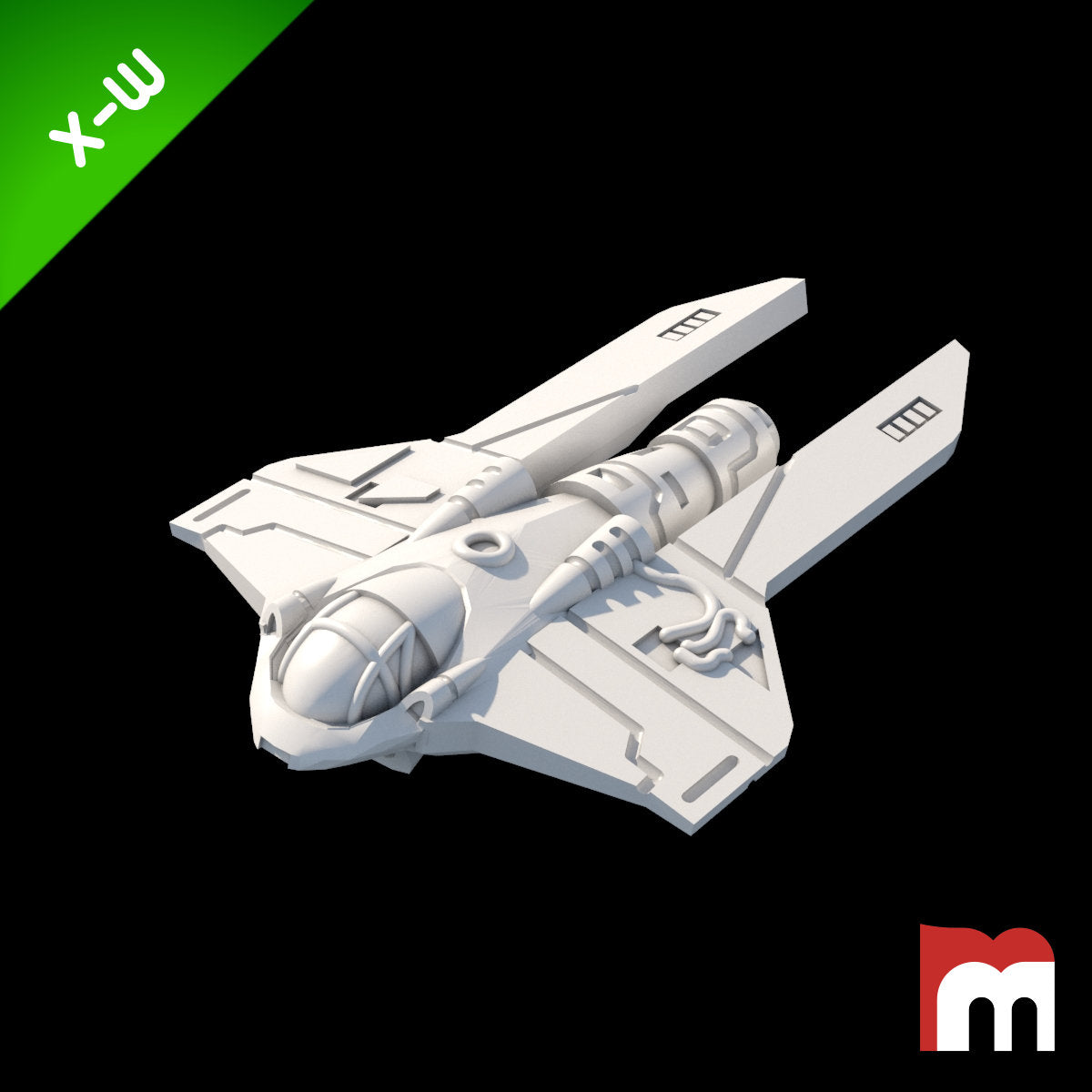 (XW) Scyk Fighter v1 - Mel Miniatures - Miniatures by Only-Games.co