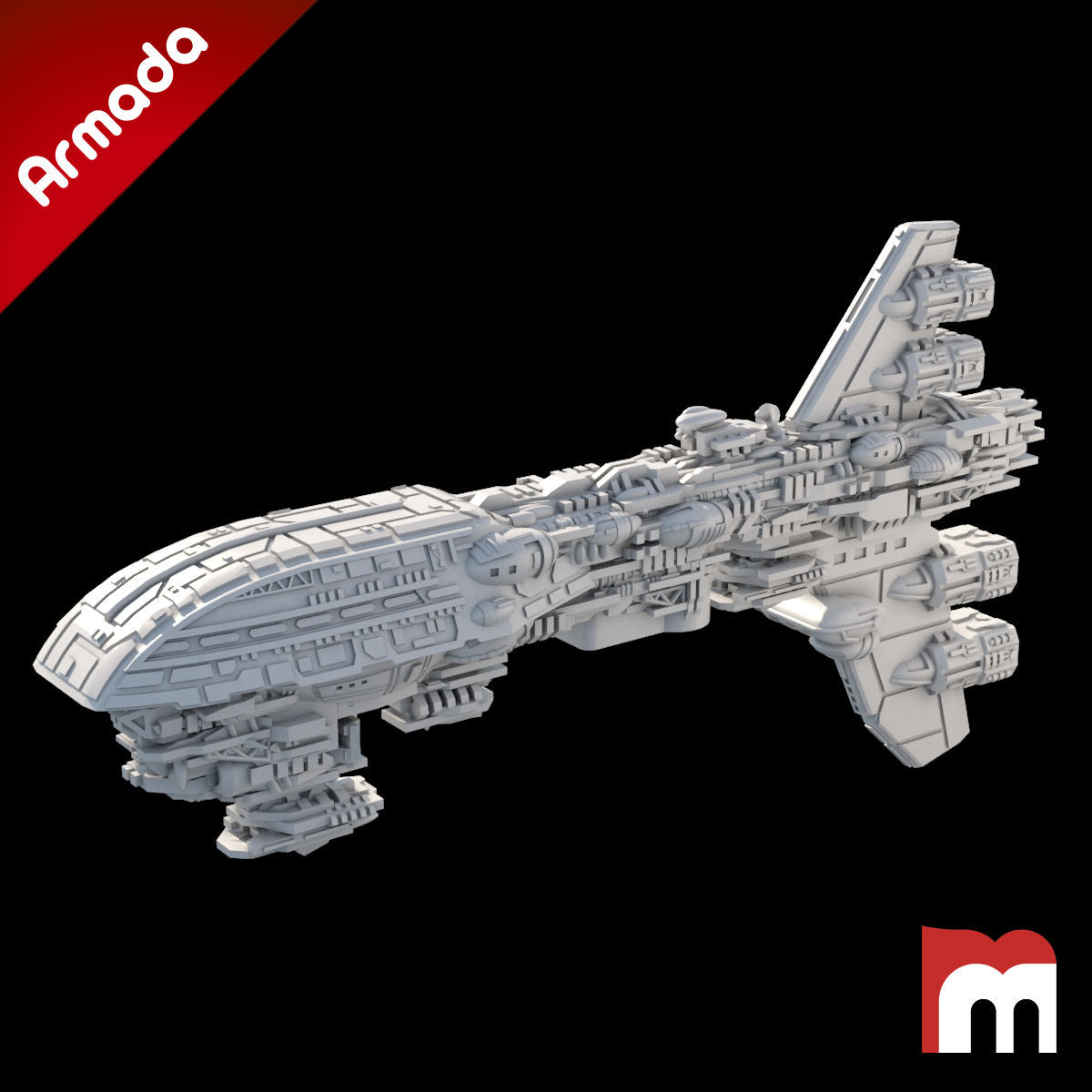 (Armada) Assault Frigate Mk I Type V - Mel Miniatures - Miniatures by ...