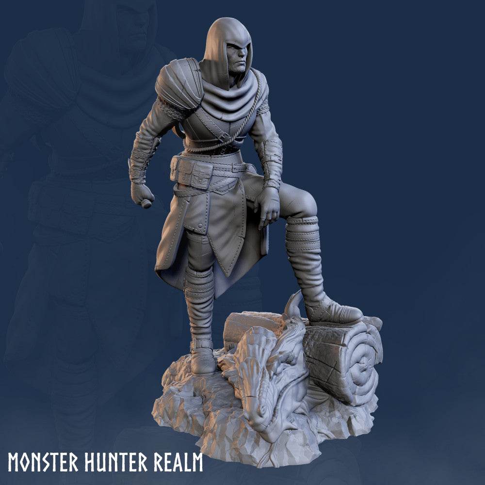 Human Ranger - Human Hunter - Monster Hunter - A Bard's Tale ...