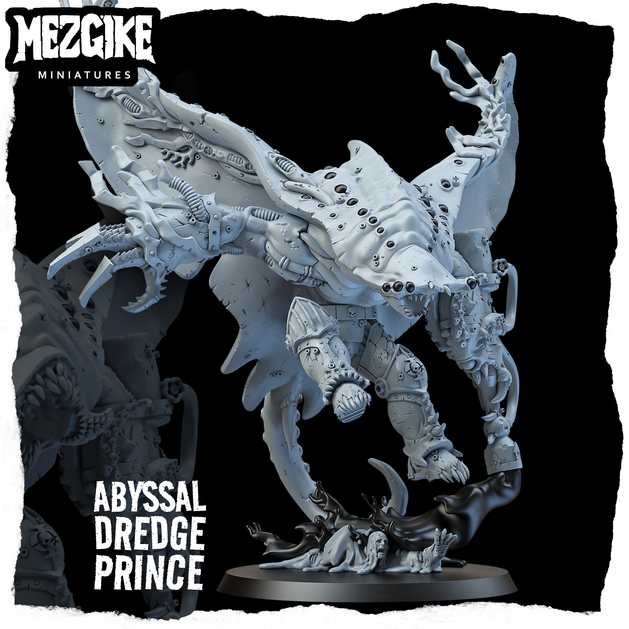 Abyssal dredge prince (physical miniature) - MEZGIKE - Miniatures by ...