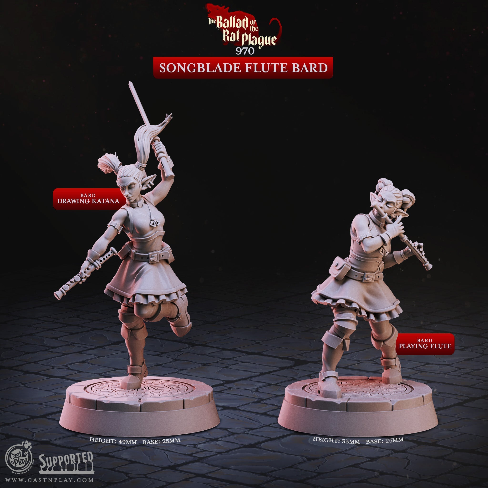 Songblade Flute Bard - The Ballad of the Rat Plague - CastNPlay ...