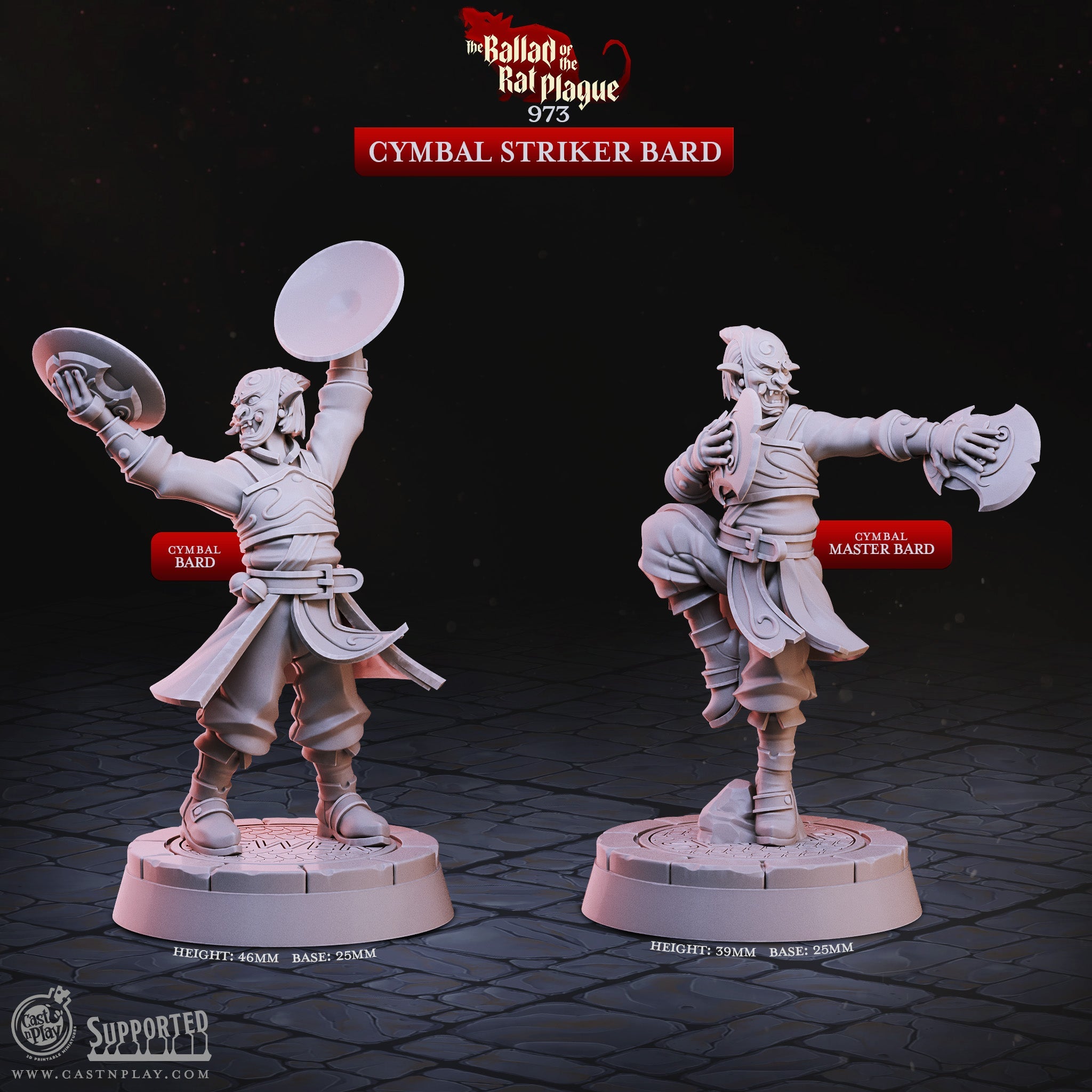 Cymbal Striker Bard - The Ballad of the Rat Plague - CastNPlay ...