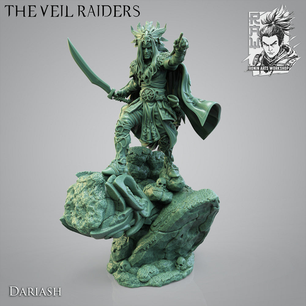 Dariash - Forest Elf Warlord - Ronin Arts Workshop - Miniatures by Only ...
