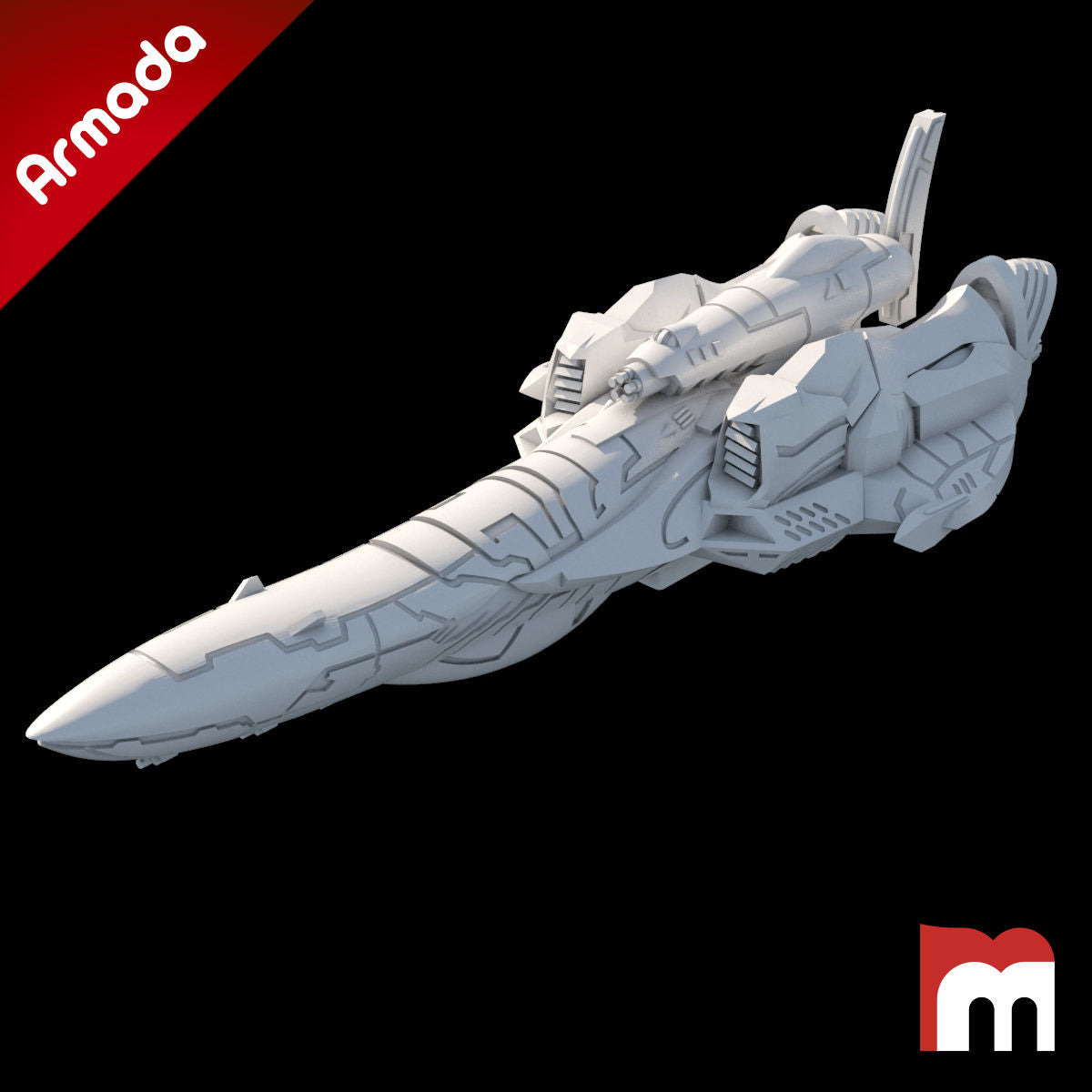 (Armada) VF-25 Chiss Warship - Mel Miniatures - Miniatures by Only-Games.co