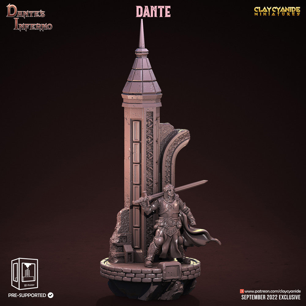 Dante - Clay Cyanide Miniatures - Miniatures by Only-Games.co