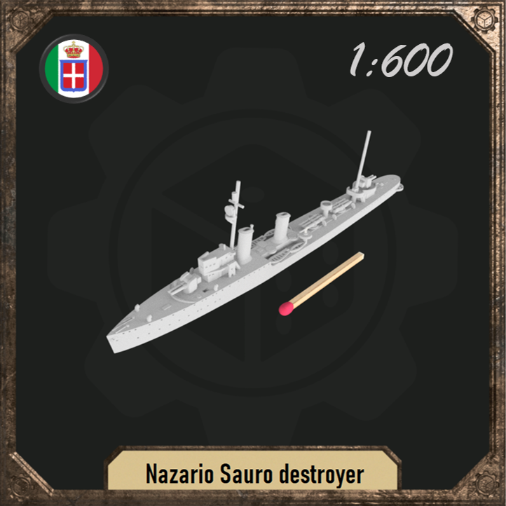 1/600 Nazario Sauro destroyer - B-Plan - Miniatures by Only-Games.co